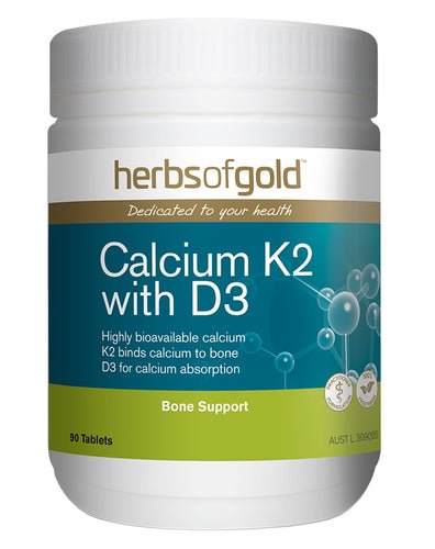 Calcium K2 + D3 – Bone Strength & Absorption | Base Nutrition