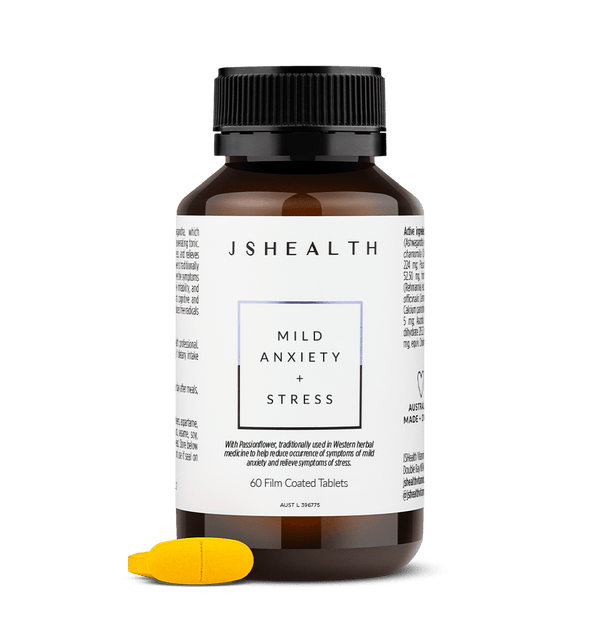 Mild Anxiety + Stress – Natural Calm Support | Base Nutrition